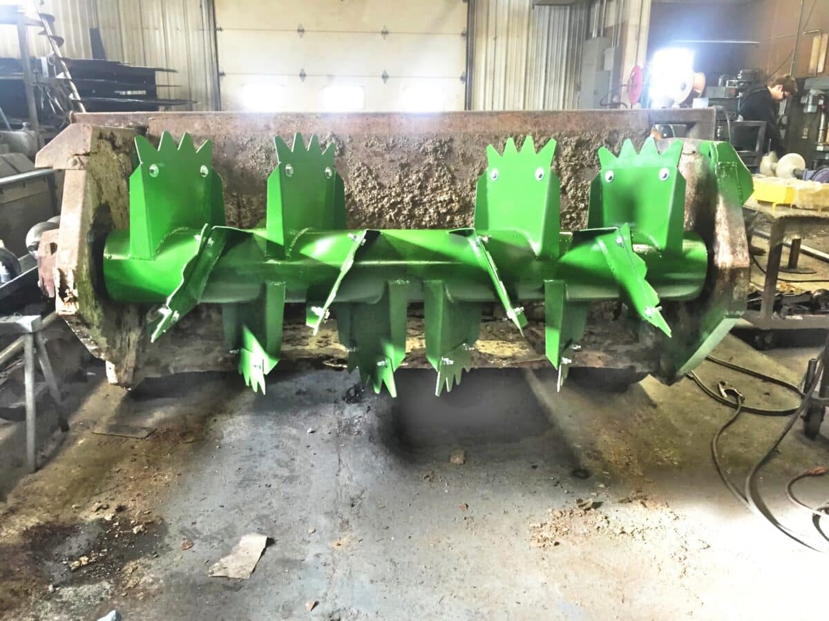 Auger Repair and Maintenance - Winona Attrition Mill